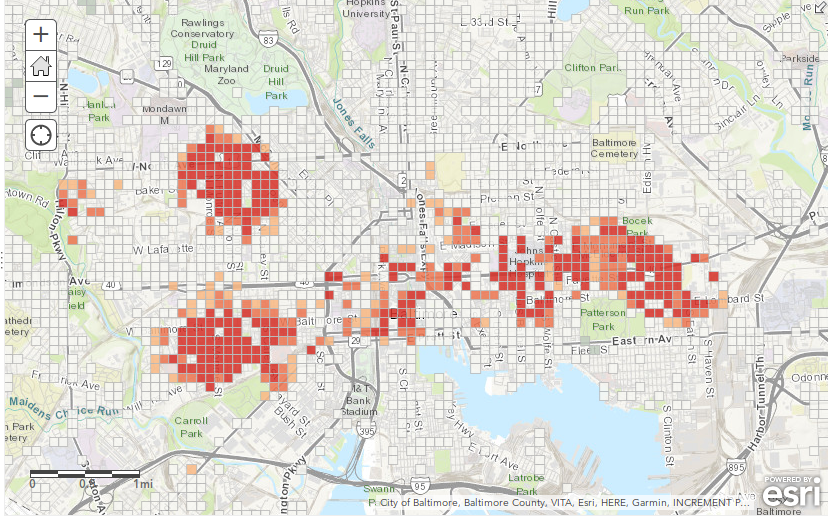 Crime Hot Spot Analysis in ArcGIS Online
