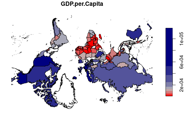 Map Projections in R